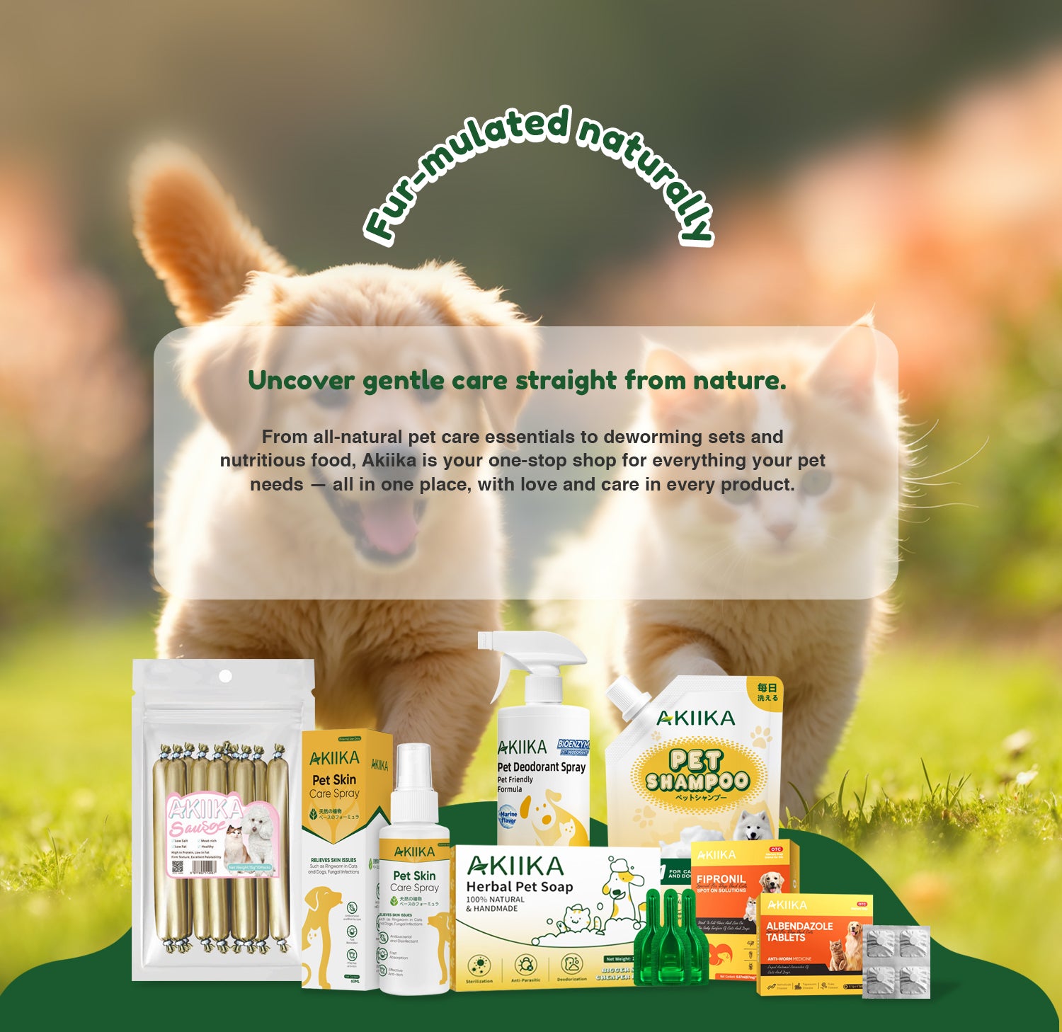 AKIIKA Pet Soap Supplies Wholesale and Distribute for Dog and Cat Food ...